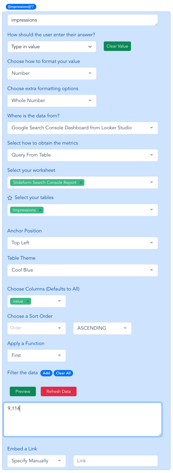 How to Configure the Data Mapping